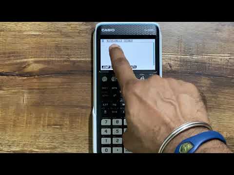 Casio fx- CG50 Convert Radians to Degrees. - YouTube
