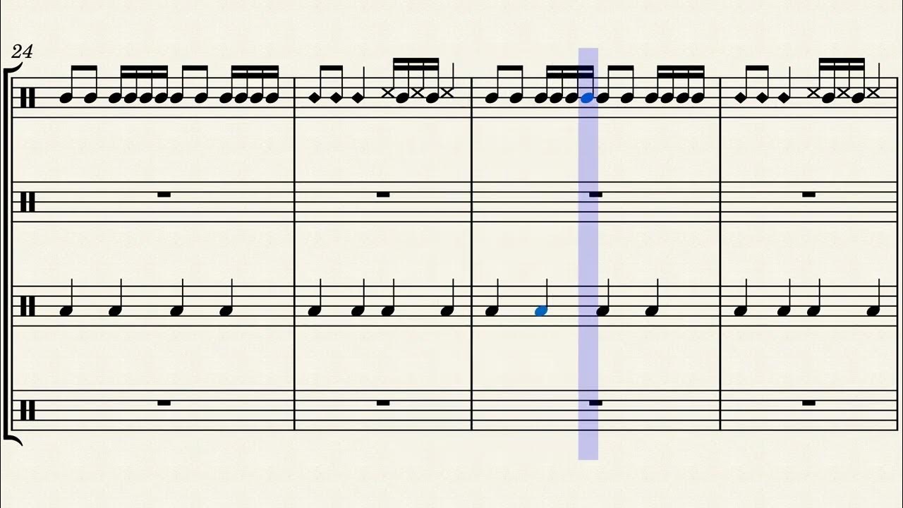 Children's Style - Beginner Drumline Cadence - YouTube