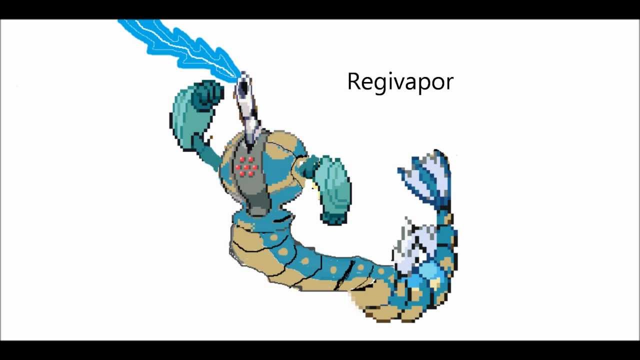 My Pokemon Sprites 1 and 3 new Regis! - YouTube