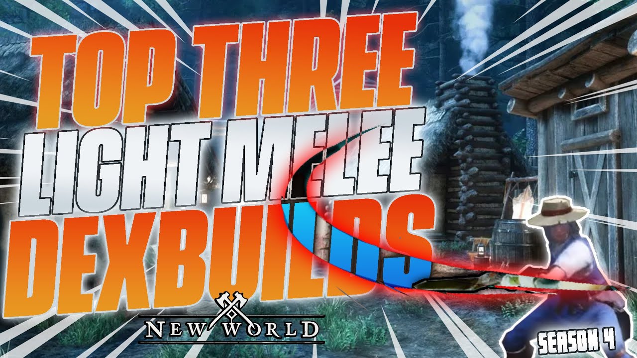 THE 3 BEST LIGHT MELEE DEX BUILDS - New World - YouTube