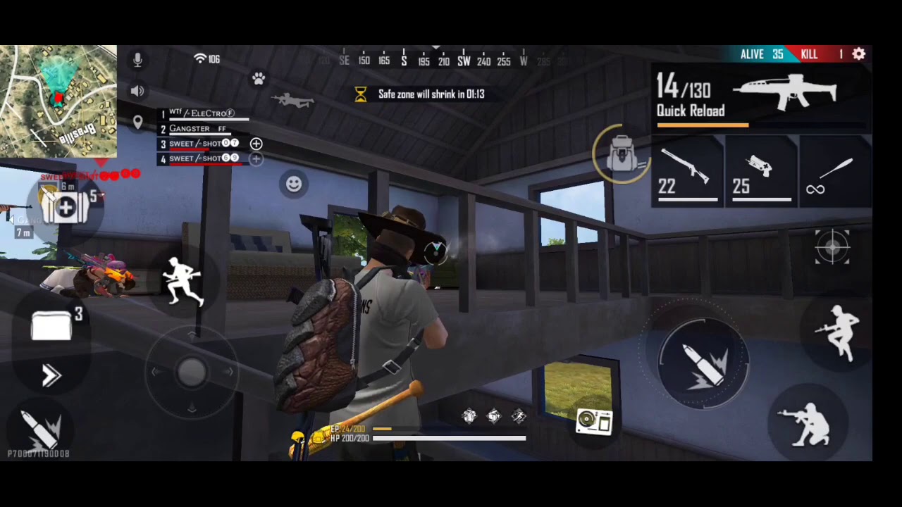 I kill 2B gamer!! Electro vs 2B gamer🐸🐸 - YouTube