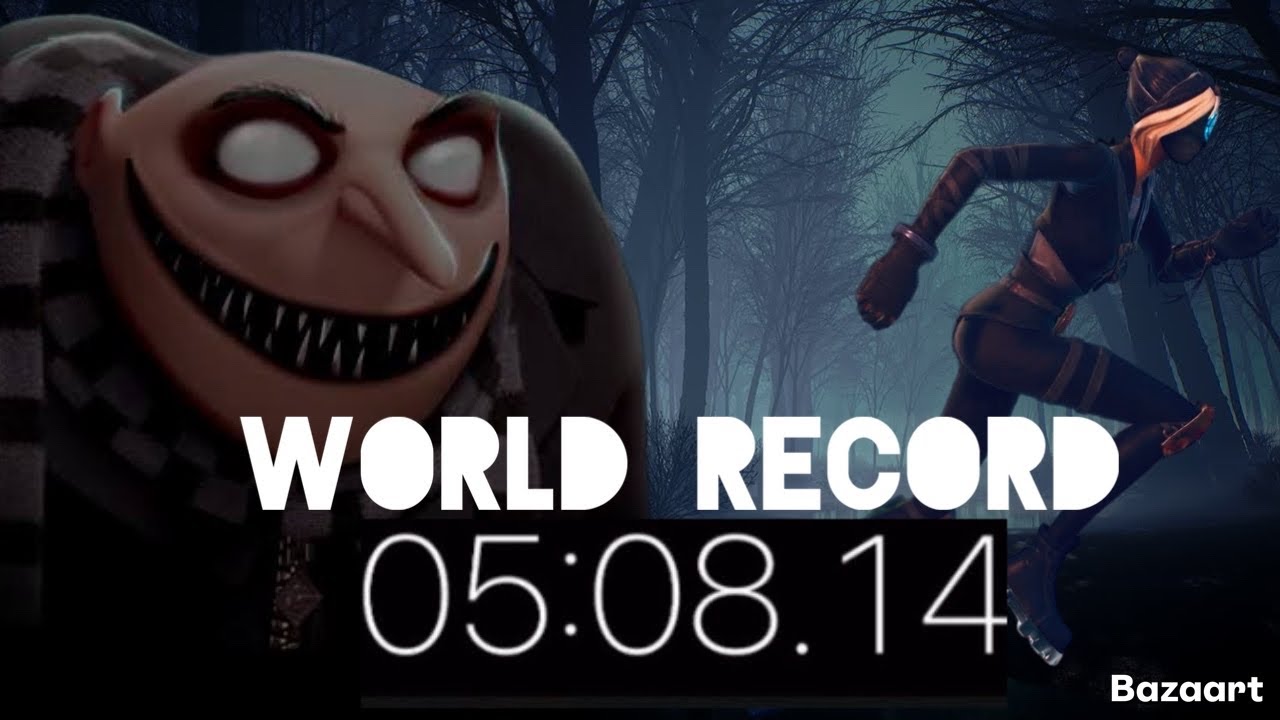 World record in escape gru (horror) - YouTube
