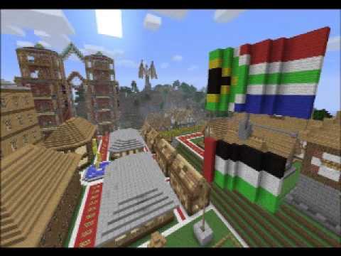 Minecraft Server Map - download - YouTube