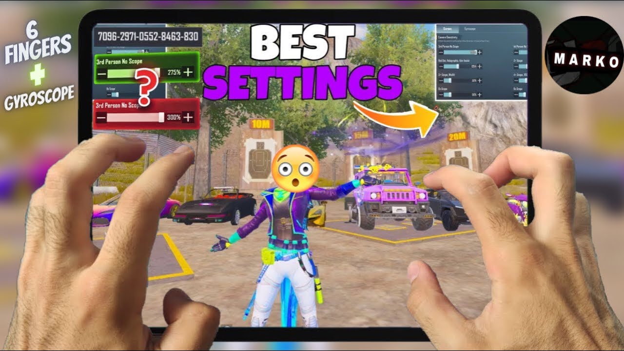😈BEST SENSITIVITY AND CONTROL FOR IPAD🔥/ Pubg Mobile iPad Generations,7 ...