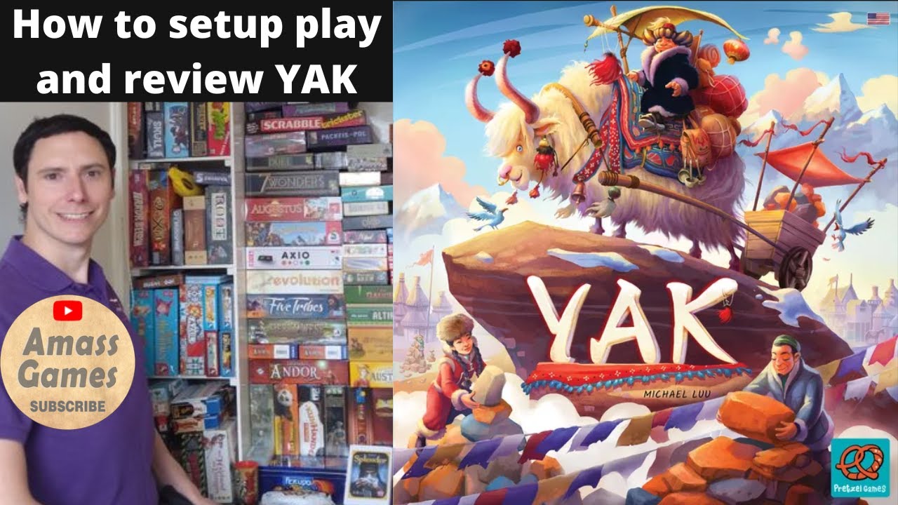 Yak board game - how to setup play and review. Tabletop Gaming Live ...