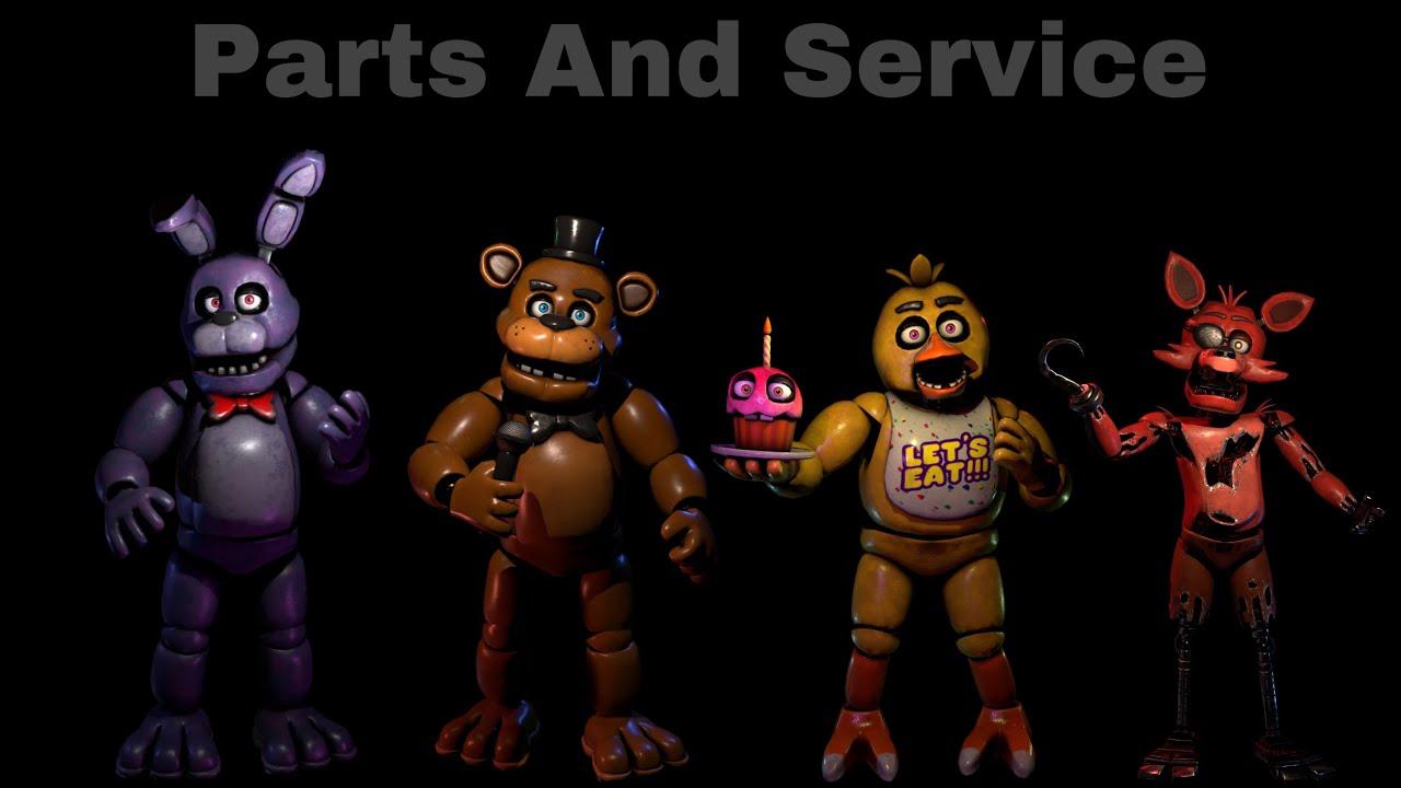Fnaf Series 3 HW: Parts & Service (3/4) - YouTube