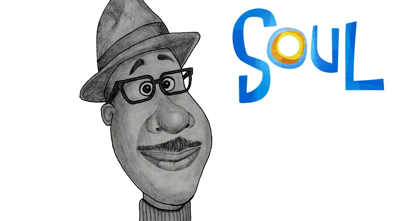 Draw Joe Gardner | Soul - YouTube