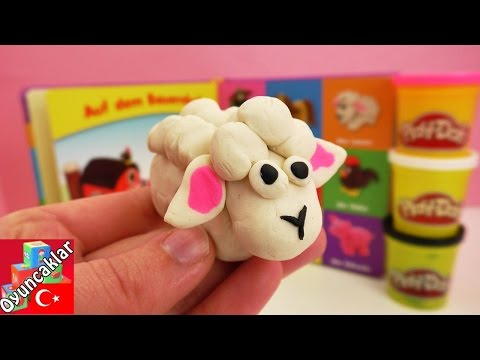 Oyun Hamuru ile Neler Yapılır Türkçe: Play Doh Oyun Hamurundan Küçük Kuzu Yapıyoruz!