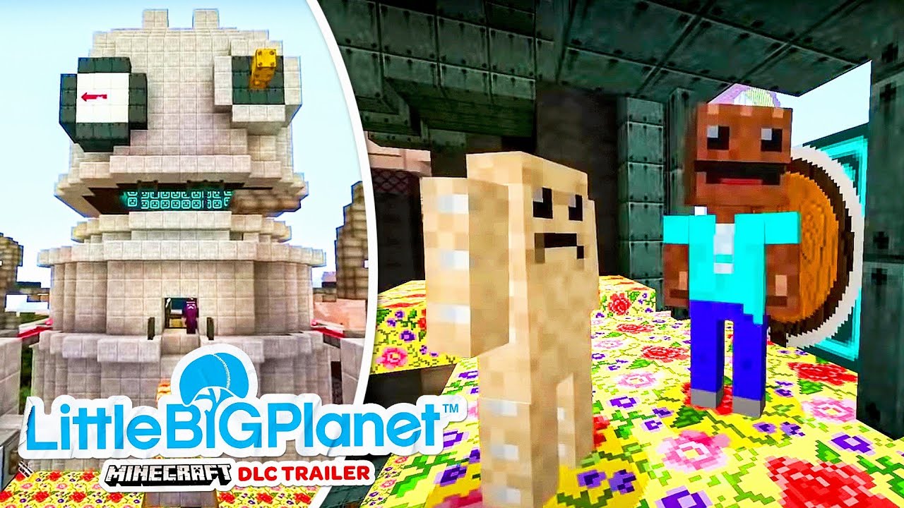 Minecraft LittleBigPlanet DLC trailer | PS4 - YouTube