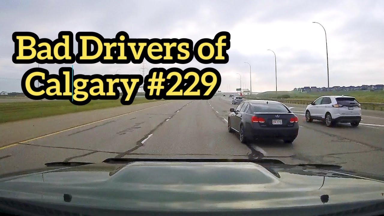 Bad Drivers of Calgary #229 - What Stop Sign? - YouTube