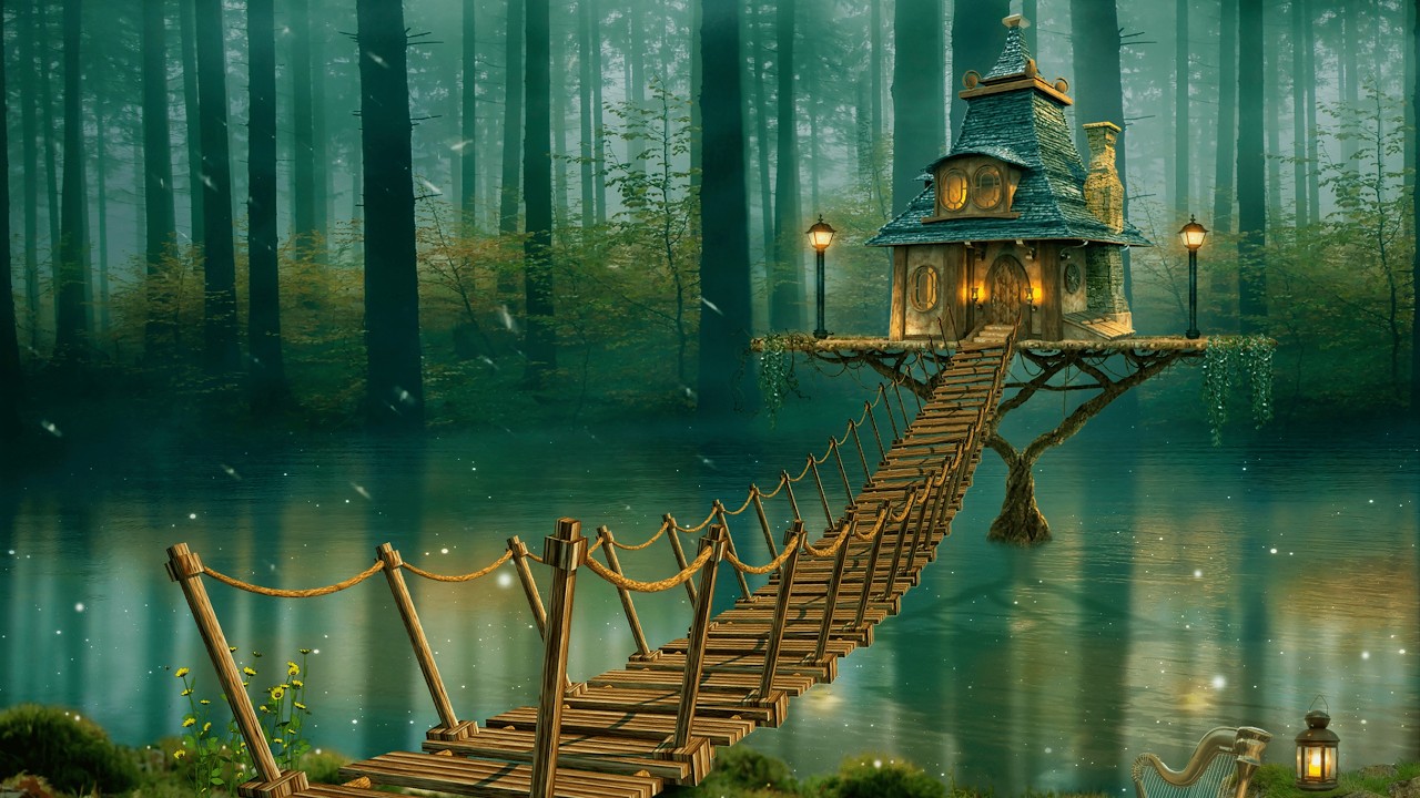 Enchanting Fairy Forest Music 🌳 The Fairies Domain ༄ Relaxing Dreamy ...