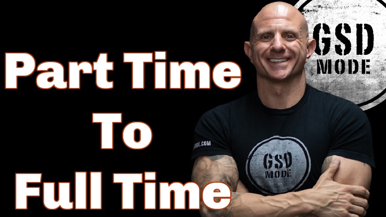 How To Go From Part Time To Full Time as a Real Estate Agent - YouTube