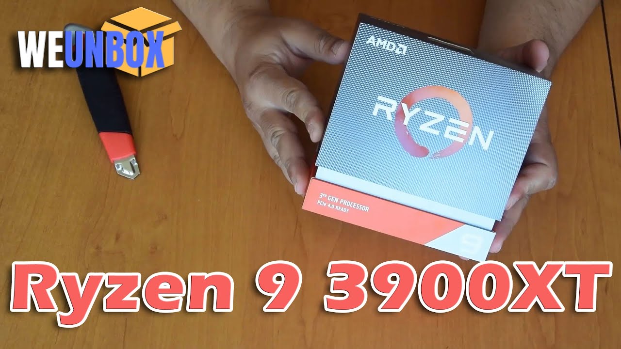 Unboxing Ryzen 9 3900XT - YouTube