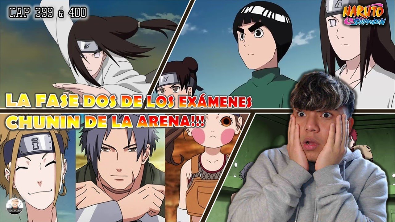🔥LA FASE 2 DE LOS EXÁMENES CHUNIN DE LA ARENA🔥 NARUTO SHIPPUDEN ...