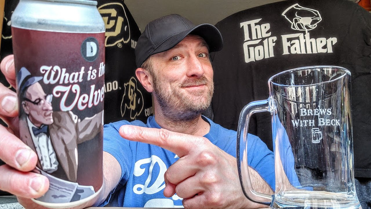 What is that, Velvet? 🤣 Red Velvet Imperial Stout 🍺 Dot & Line Brewing ...
