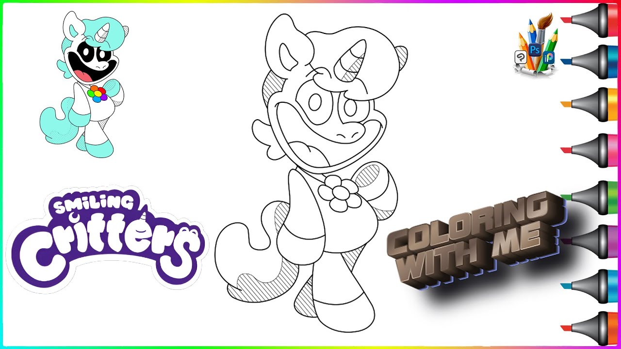 Crafty Corn from Poppy Playtime 3 /Smiling Critters / How to draw and ...