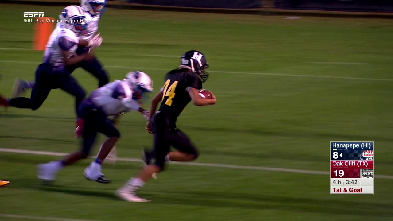 Hanapepe Colts vs Oak Cliff Titans (12-3-16) - YouTube