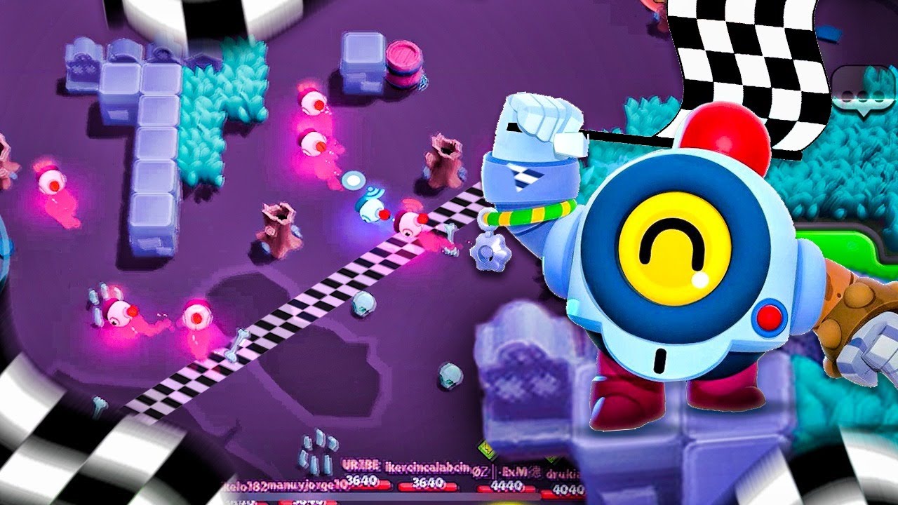 CARRERAS CON EL ROBOT DE NANI EN BRAWL STARS - YouTube