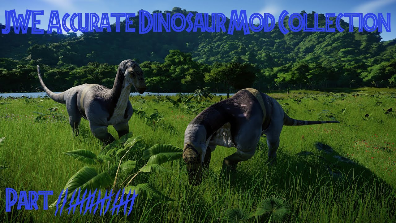Jwe Accurate Dinosaur Mod Collection Part 25 Youtube