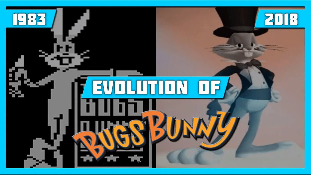 EVOLUTION OF BUGS BUNNY GAMES (1983-2018) - YouTube