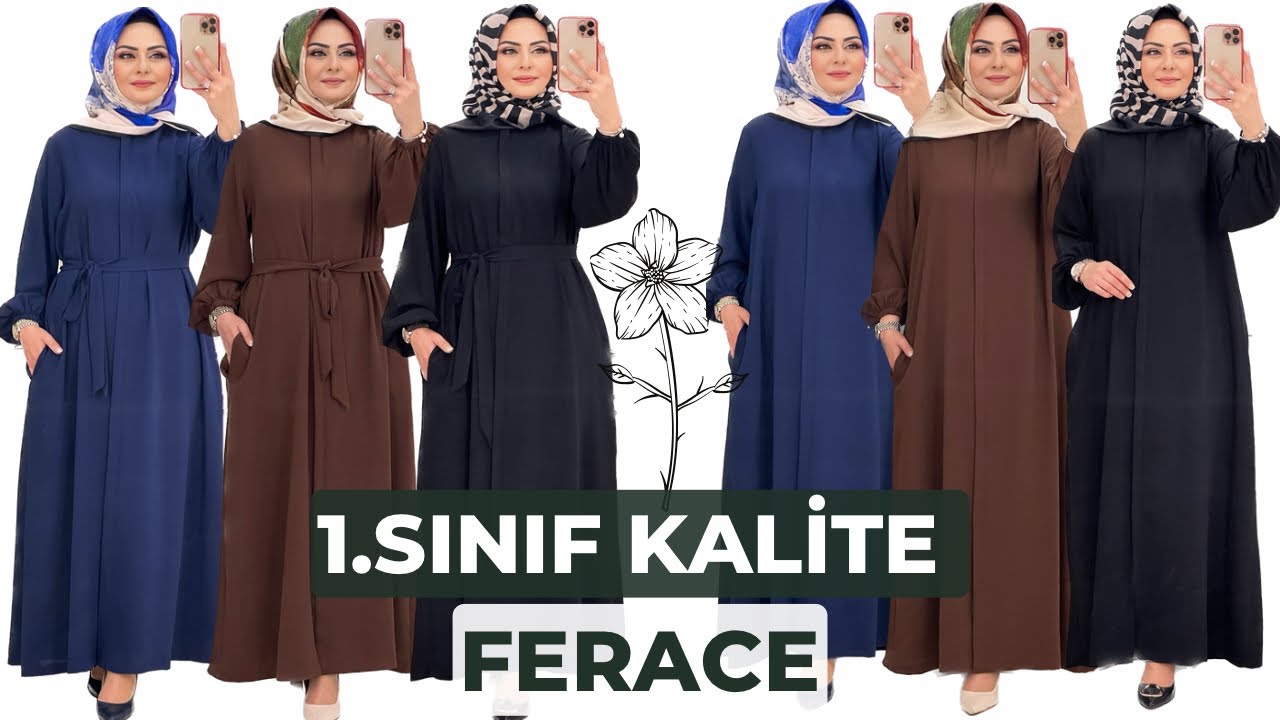 HARİKA FERACELİ MODELİ-EDALI MODAM - YouTube