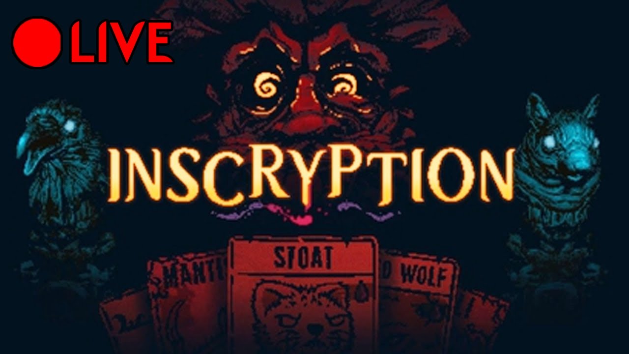 🔴 LETS PLAY A GAME OR TWO...SHALL WE? || INSCRYPTION - YouTube