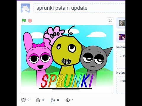 sprunki peestain announcement video