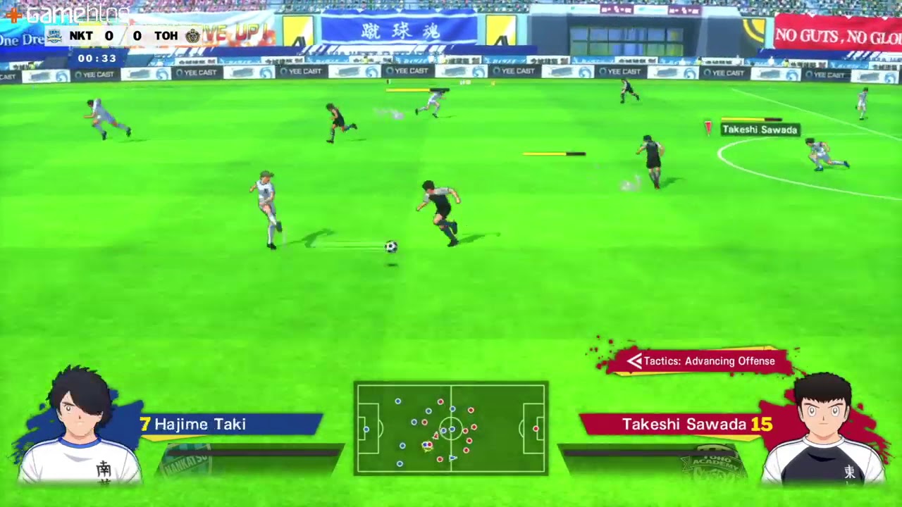 Captain Tsubasa Rise of The New Champions Gameplay Demo(1/2) - YouTube