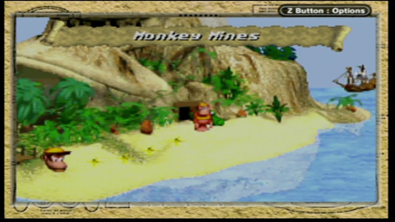 GBA Donkey Kong Country: World II - Monkey Mines [Hero Mode] - YouTube