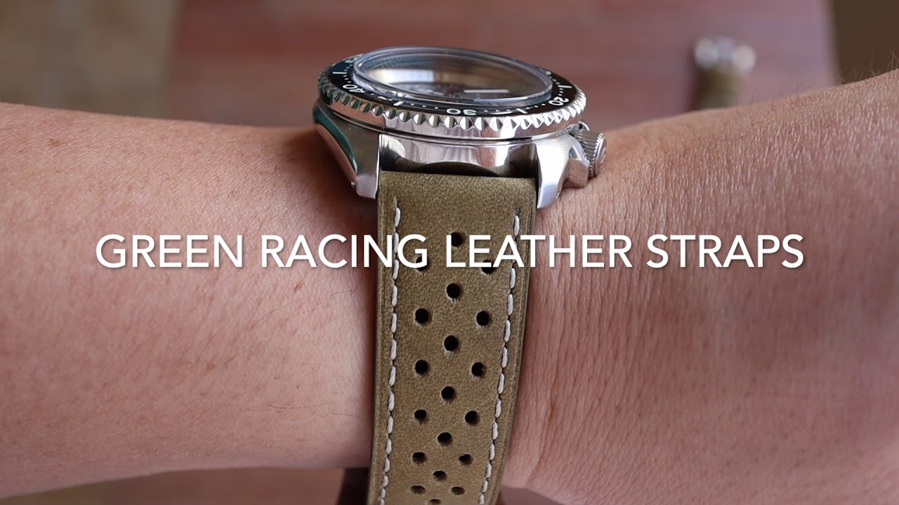 Racing Leather Straps - YouTube