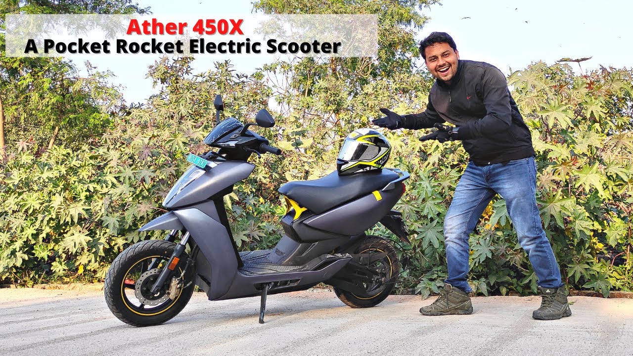 2022 Ather 450X Electric Scooter - Faster than Petrol scooters 🚀😱 ...