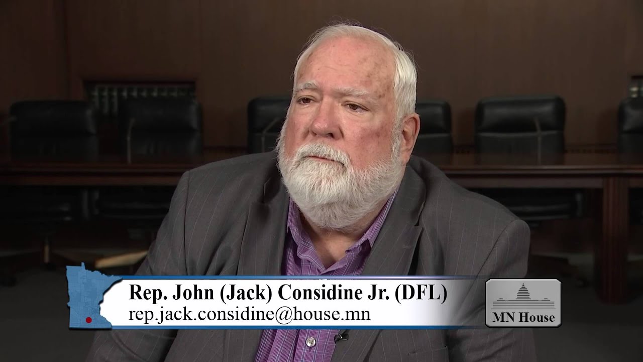 Informational interview with Rep. Jack Considine Jr. (DFL-Mankato ...