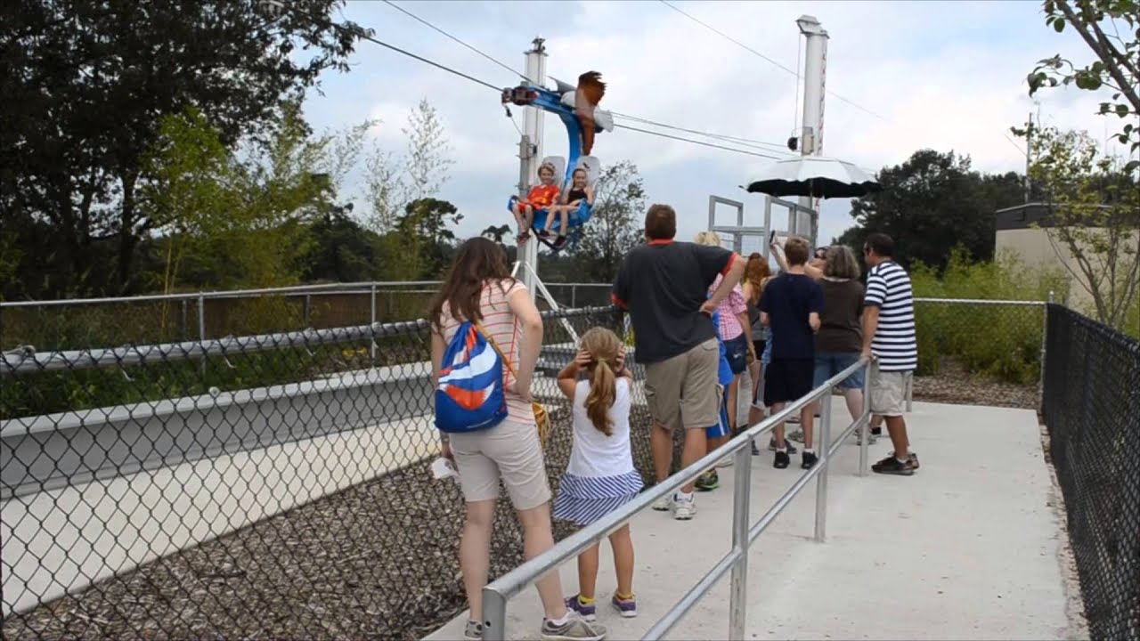 Extreme Rides- Soaring Eagle Zipline, Six Flags Great Adventure (2013 ...