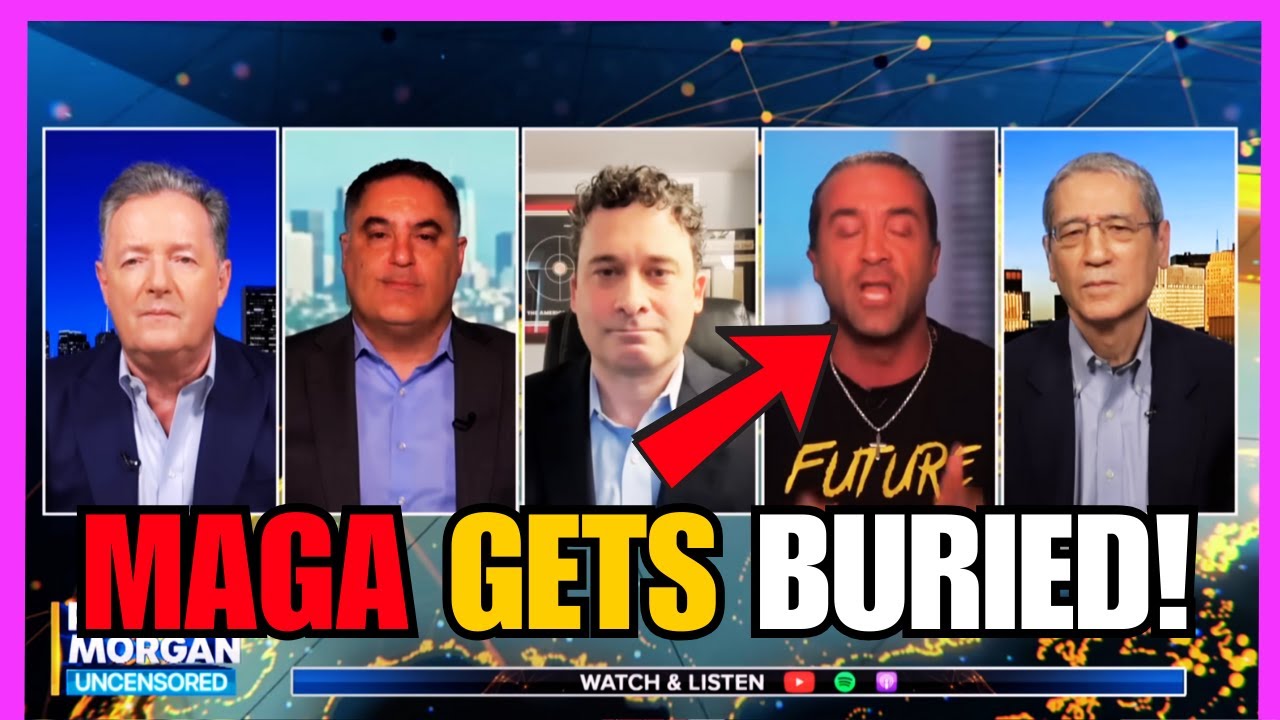 HEATED Piers Morgan Panel EXPLODES In MAGA Debate! - YouTube