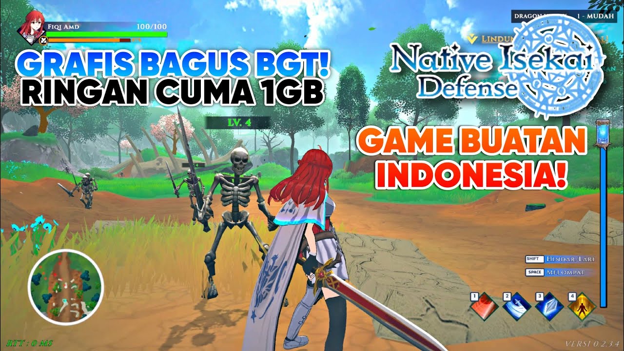 AKHIRNYA GAME BUATAN INDONESIA GRAFIS PC RILIS! RINGAN CUMA 1GB! Native ...