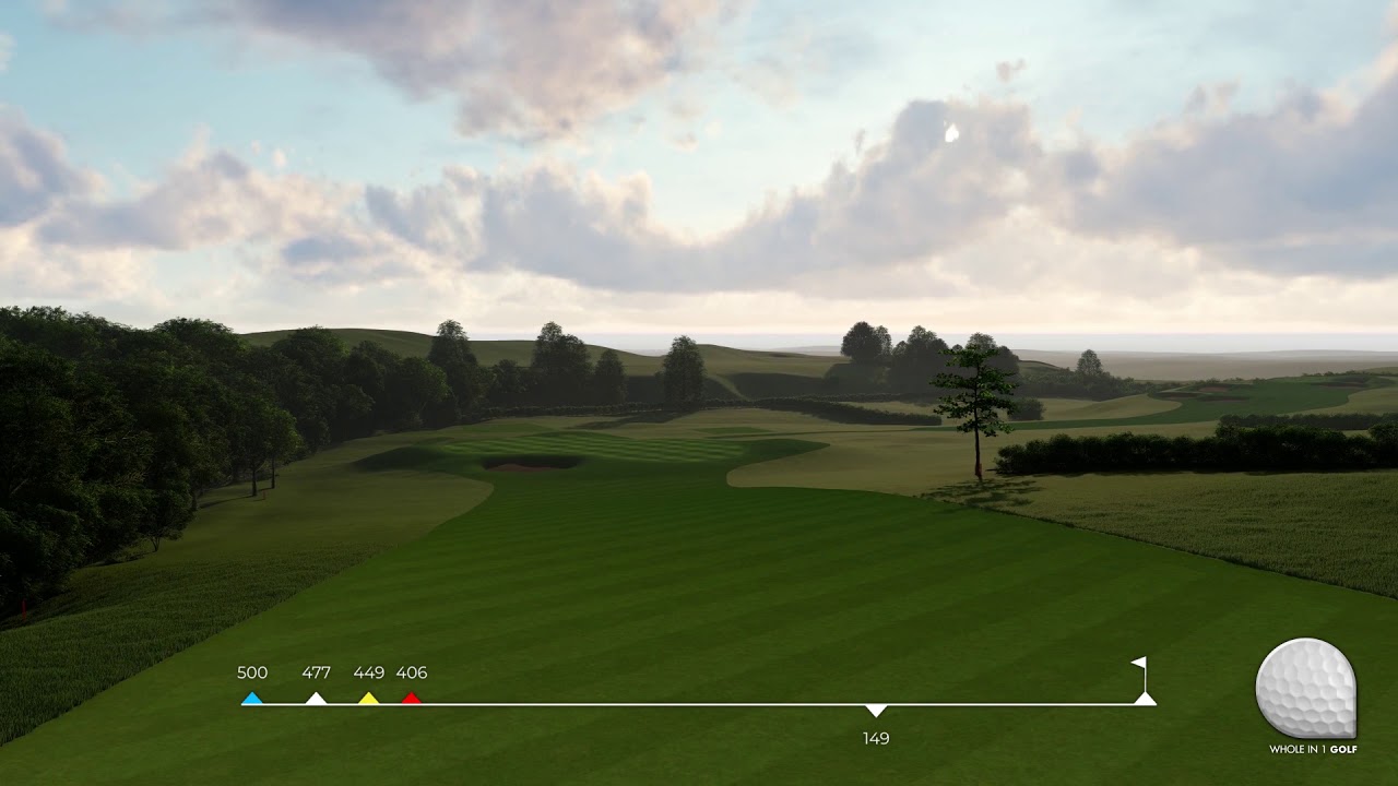 Rowallan Castle Golf Club Hole 11 - YouTube