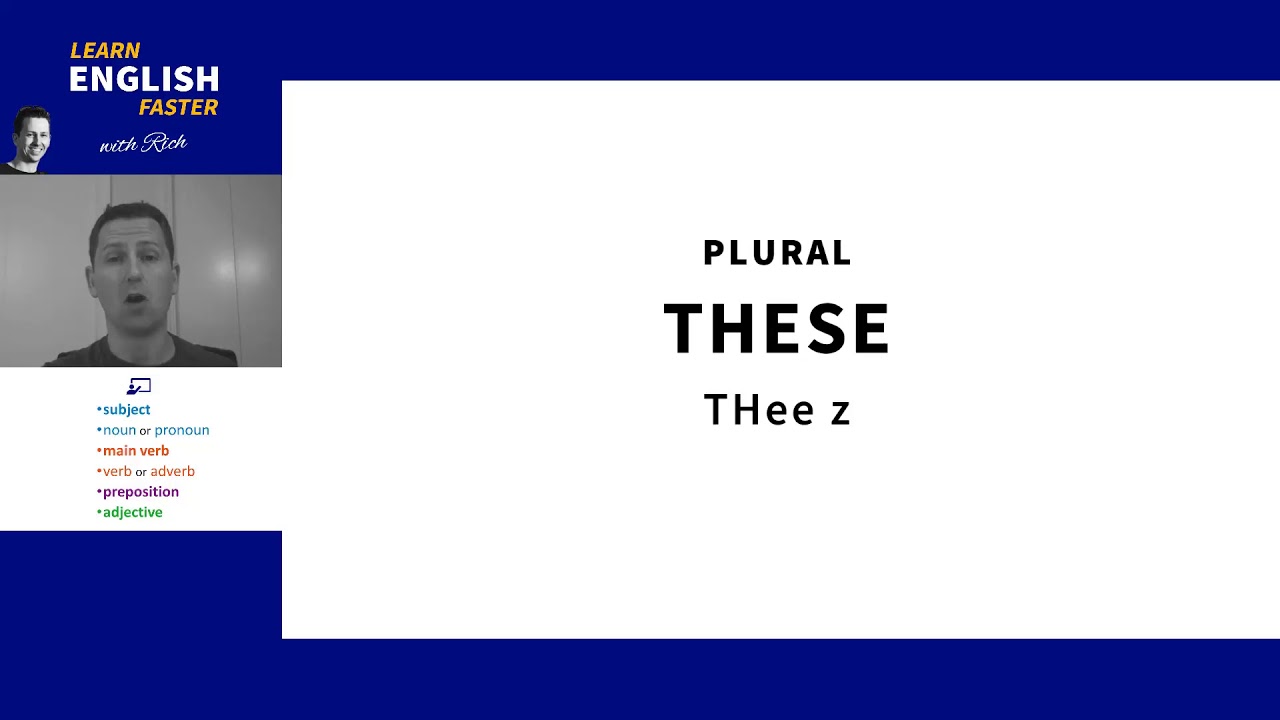 English Pronunciation - THIS, THAT, THESE, THOSE - Common Student ...