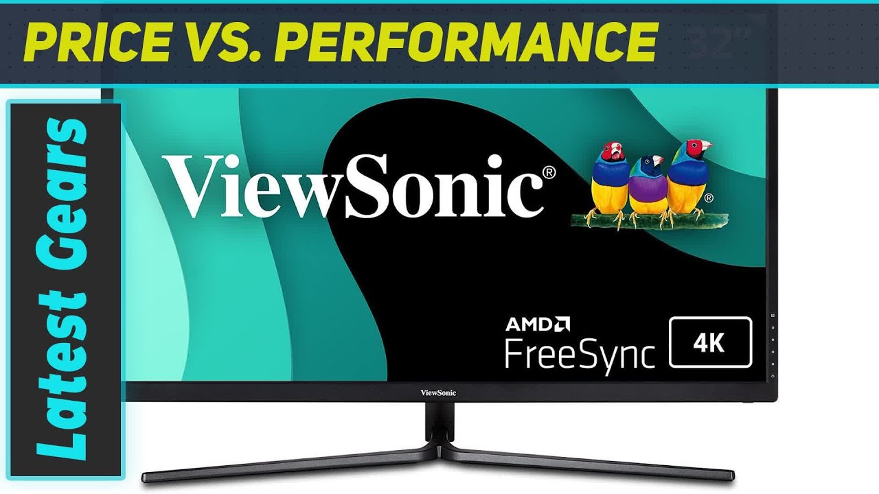 ViewSonic VX3211-4K-MHD 32 Inch 4K UHD Monitor Review - YouTube