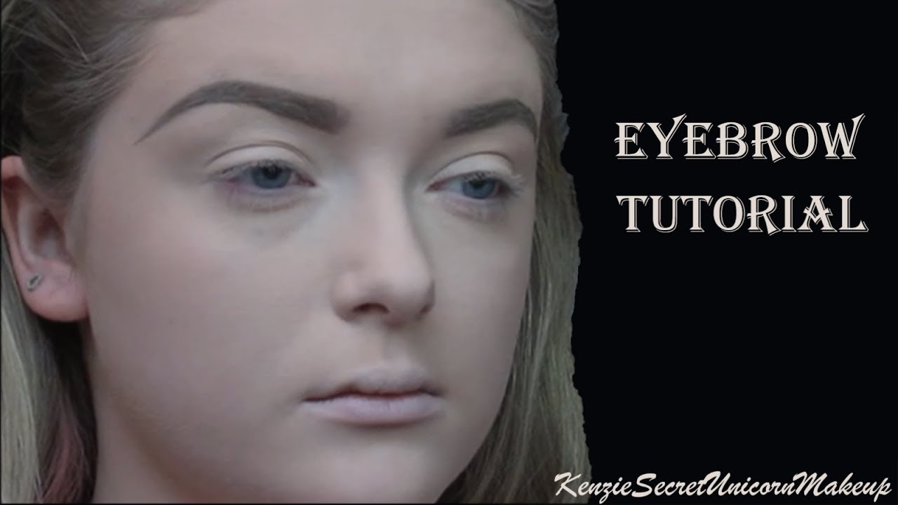 My Eyebrow Tutorial - YouTube