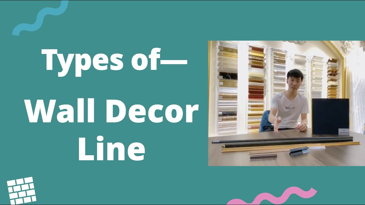 Wall Decor Line | Types of Wall Decoration Line - YouTube