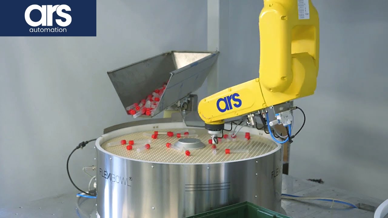 Medical Plastic Containers: Fanuc Feeding Solution [FlexiBowl® parts ...