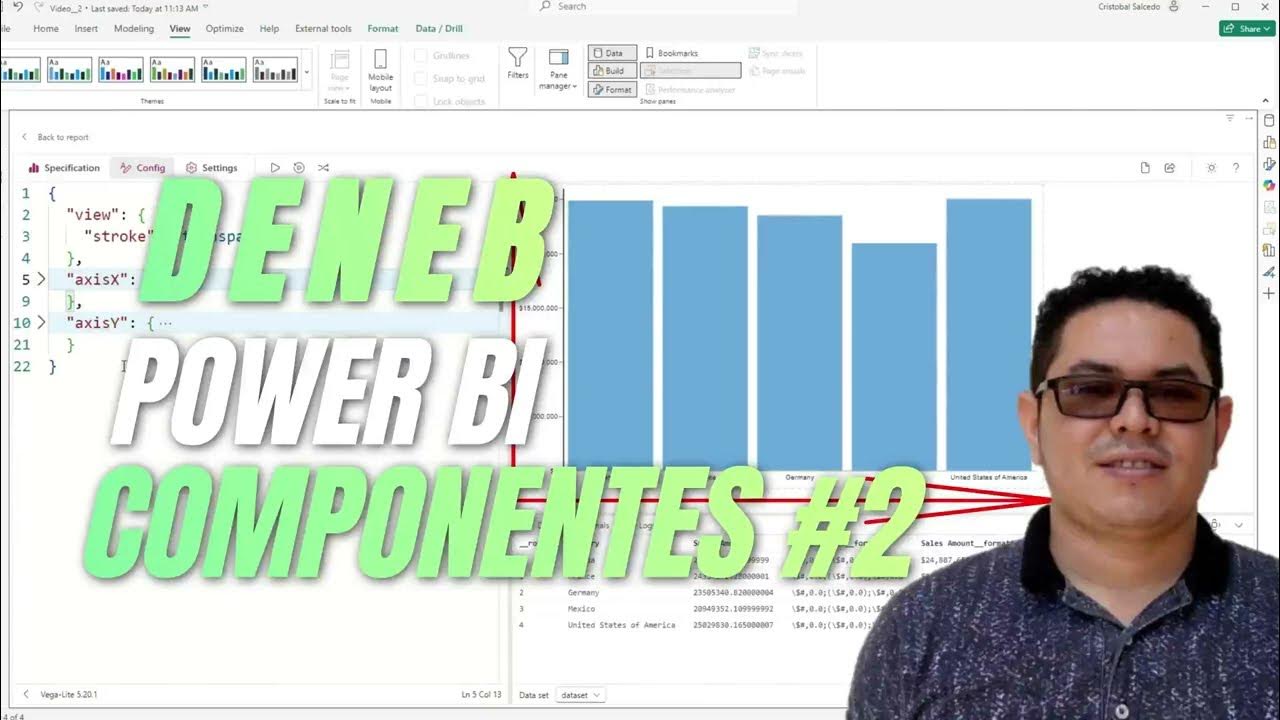 Curso de Deneb en Power BI #2 Componente de un Visual en Vega-Lite - YouTube