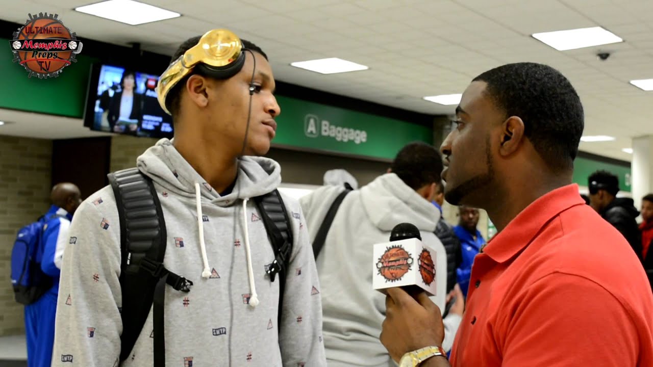 Zach Norvell arrives in Memphis for Penny Hardaway Classic - YouTube