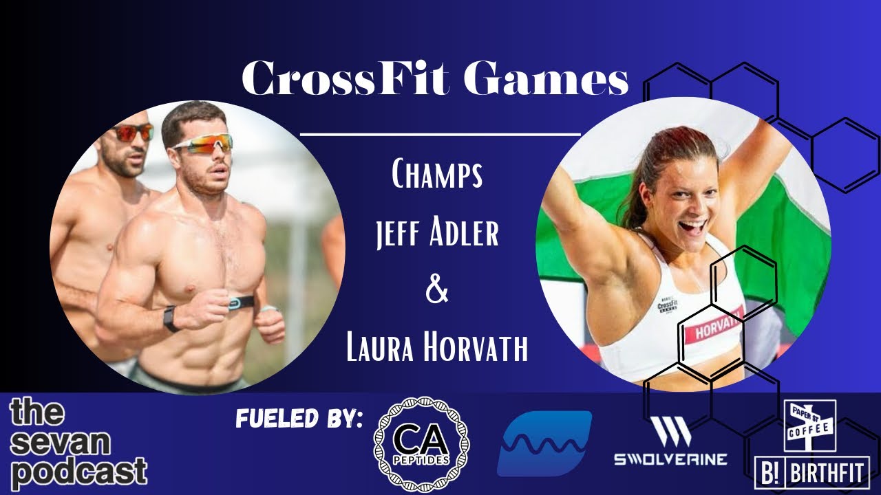 Jeff Adler & Laura Horvath EXCLUSIVE - CrossFit Games Champs #981 - YouTube