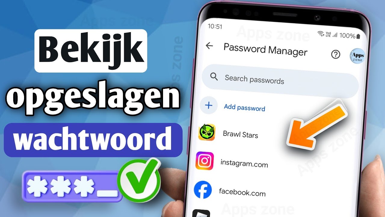 Hoe je opgeslagen wachtwoorden op je mobiel kunt bekijken (eenvoudige ...