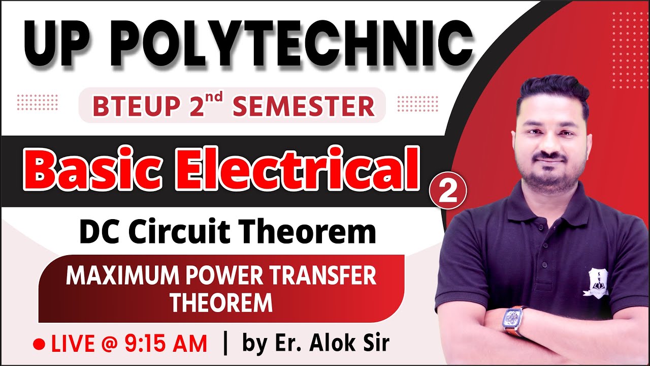 Basic Electrical | DC Circuit Theorem | BTEUP 2nd Semester | Electrical ...