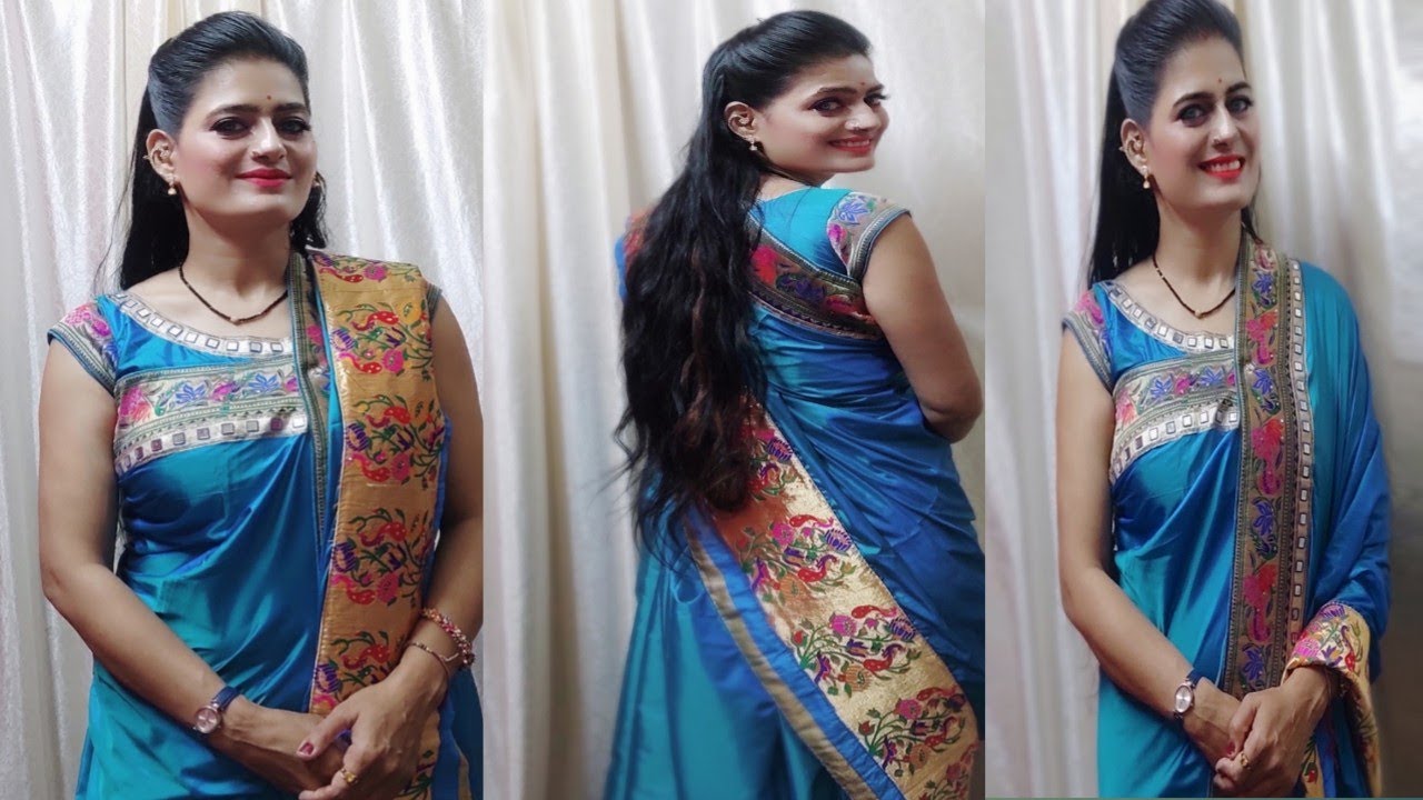 How To Drap Coorgi Saree||coorgi saree of karnataka||saree series epi ...