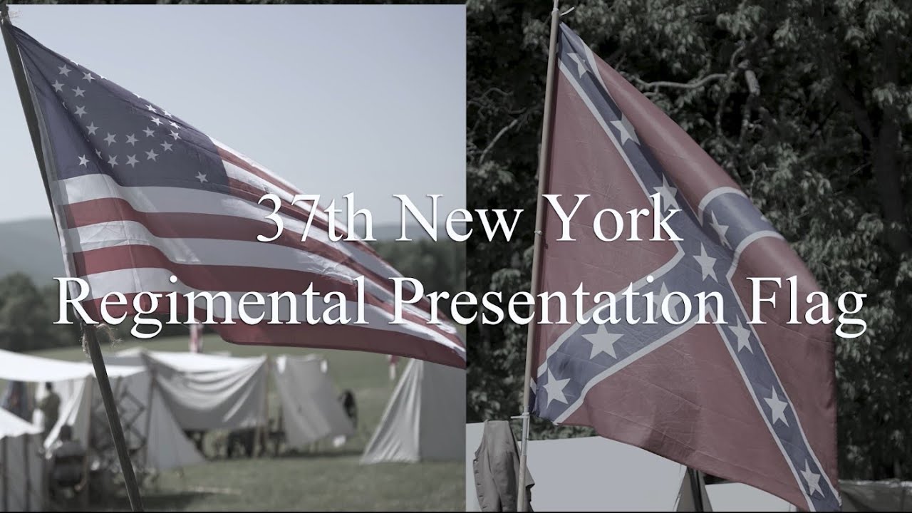 The Journey of the 37th NY Presentation Flag - YouTube