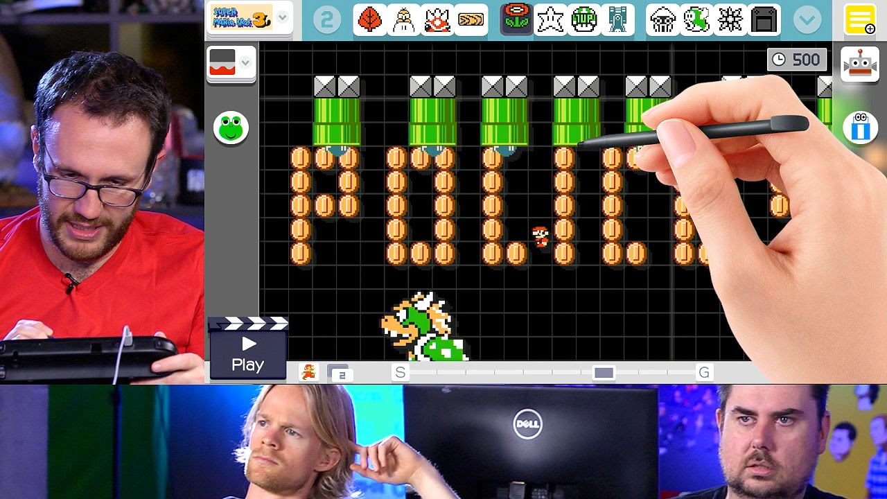 Giant Bomb Makes Mario - Part 02 - YouTube