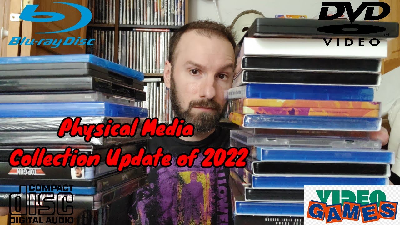 Physical Media Collection Update 2022 Blu Rays 4K UHD DVDs Video Games ...